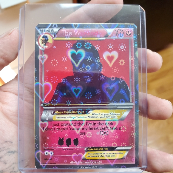 Pokemon | Other | The Weeknd Heart Holo Pokemon Card | Poshmark